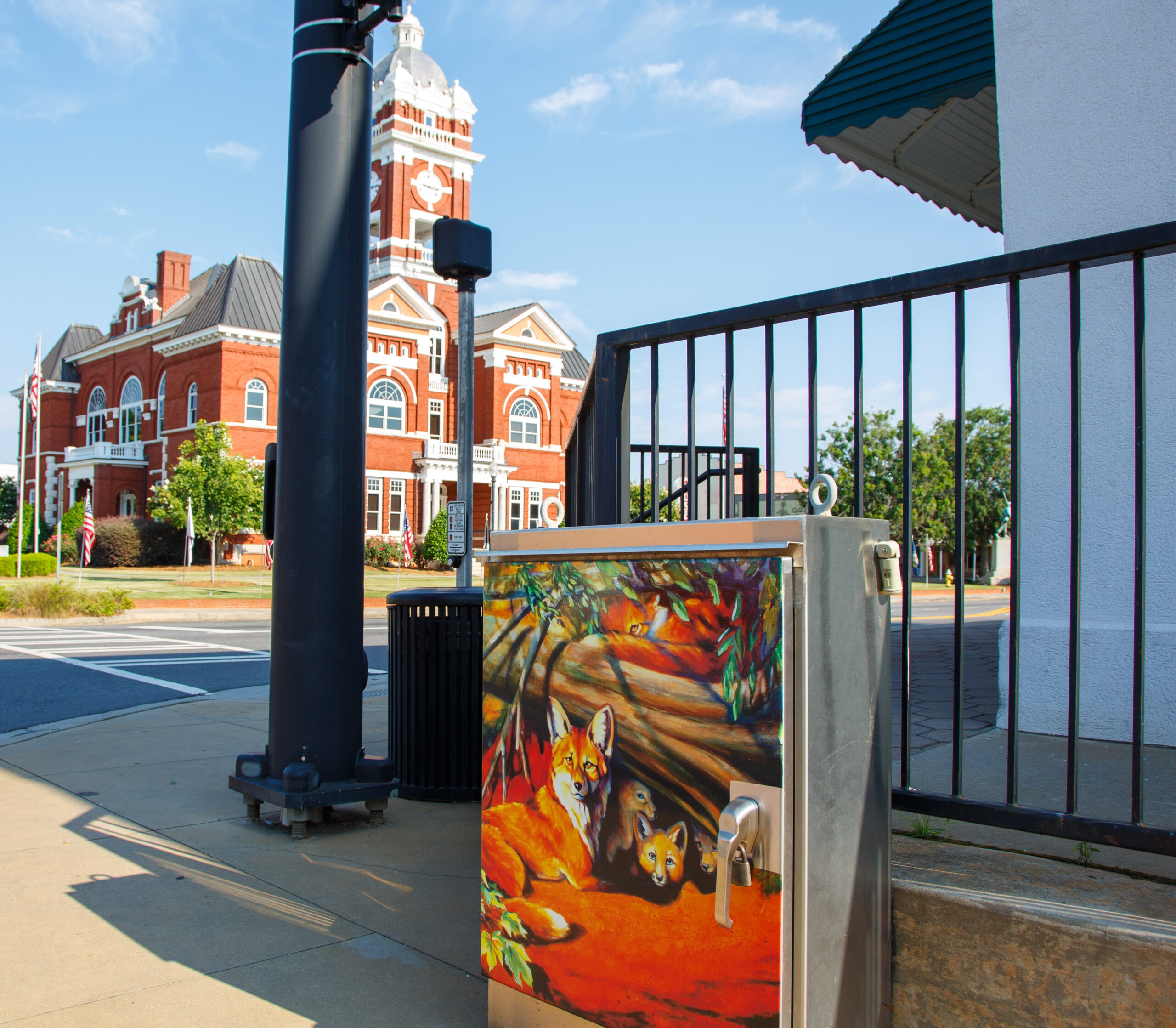 Utility Box Art - City of Forsyth